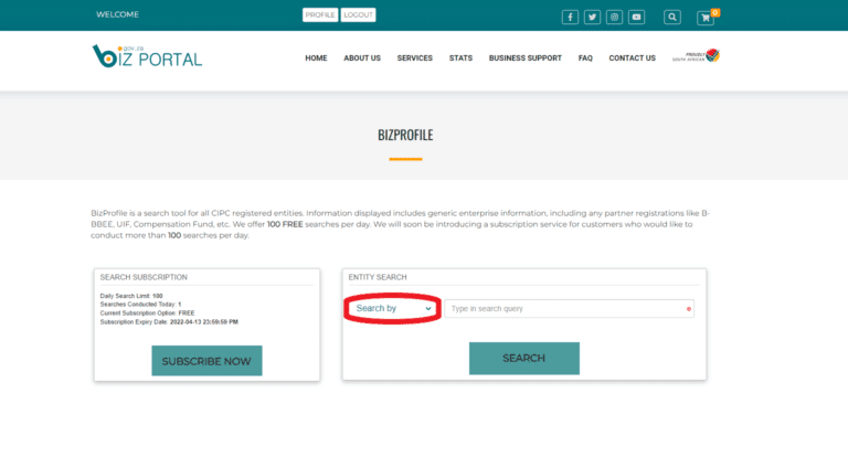 How to register a company on BizPortal | Get Started 🏁 | Learn More